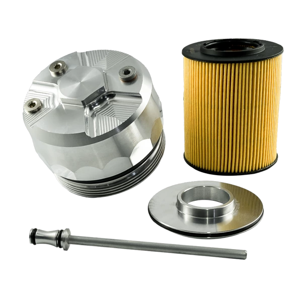 Oil filter lid (cap) with 3 sensor ports BMW M52 M54 M56 – PT ...